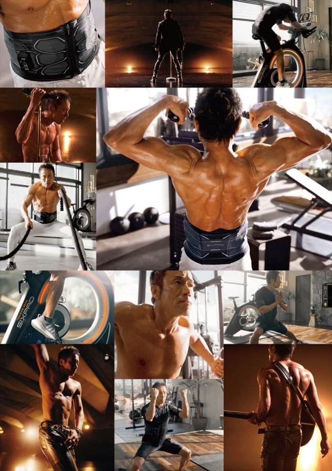 （写真）長渕剛が18年ぶりにCM出演 SIXPADで鍛え上げた肉体美を披露＆メイキング映像も公開 - エンタメ - ニュース ｜クランクイン！