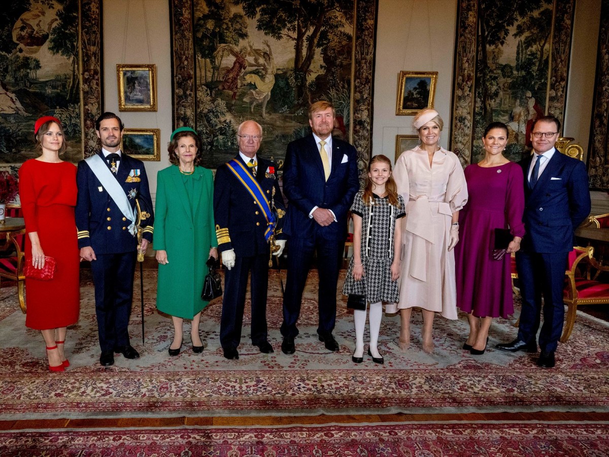 (写真)スウェーデン王室・10歳のエステル王女、オランダ国王夫妻の訪問を笑顔で歓迎 セレブ&ゴシップ ニュース |クランクイン!
