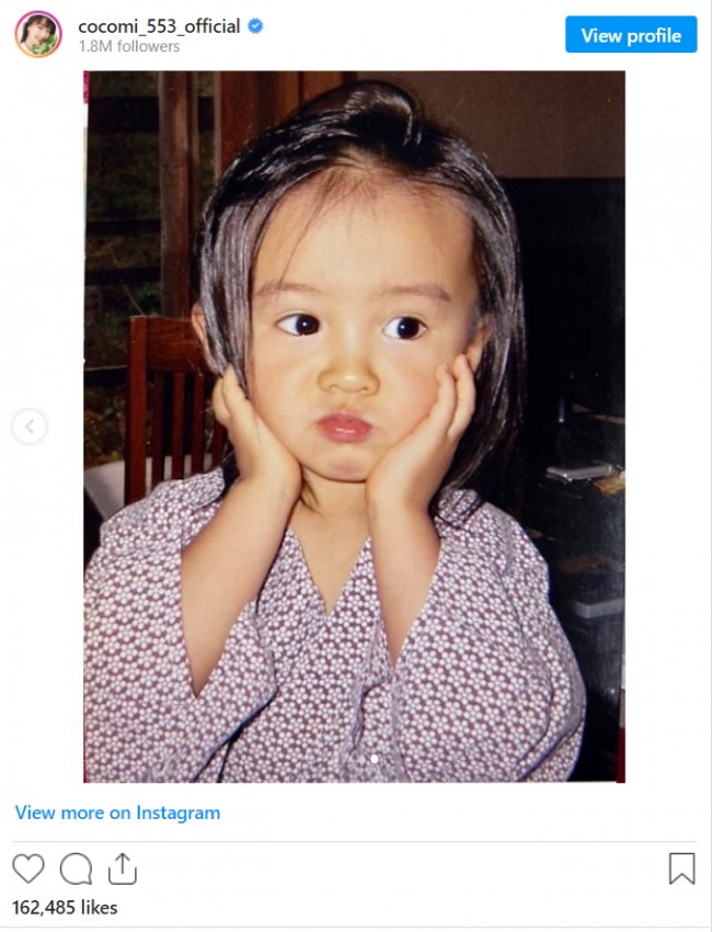 （写真）Cocomi、妹・Koki,19歳の誕生日を祝福 幼少期のかわいい変顔ショット公開 - エンタメ - ニュース ｜クランクイン！