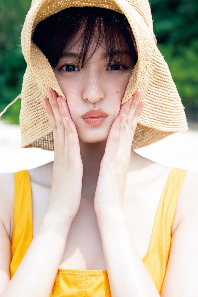 (写真)乃木坂46・遠藤さくら、新たな水着カット公開 ポニーテール姿で大人っぽい表情 エンタメ ニュース |クランクイン!
