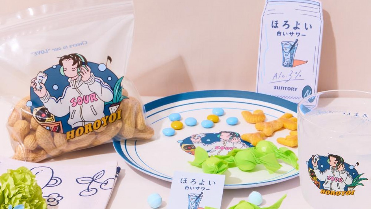 「ほろよい」×「3COINS」がコラボ！ テーブルを楽しく彩るPOPなアイテムを展開 - アイテム - クランクイン！トレンド